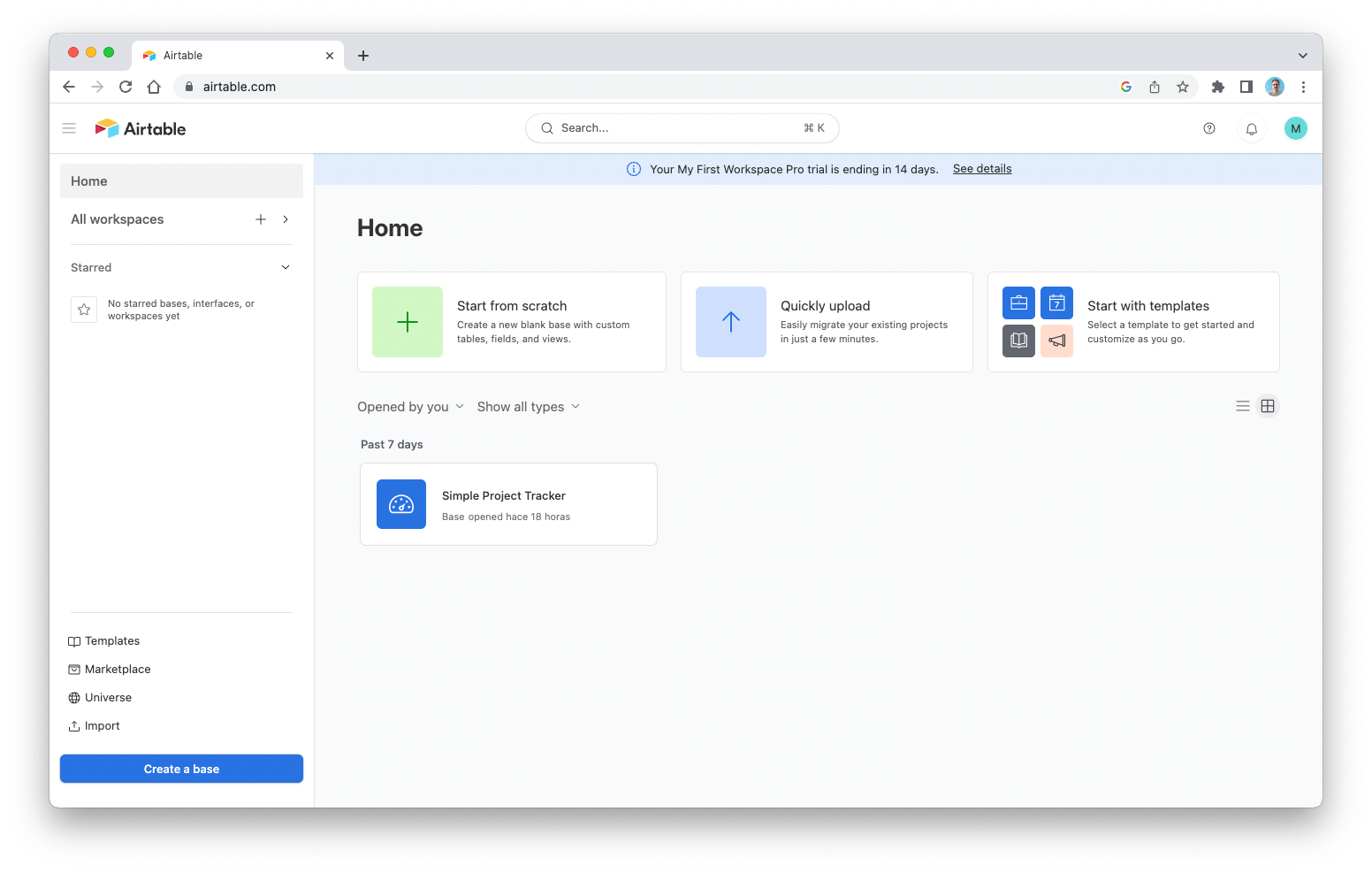 Onboarding de Airtable o cómo incrementar la Activación un 20%