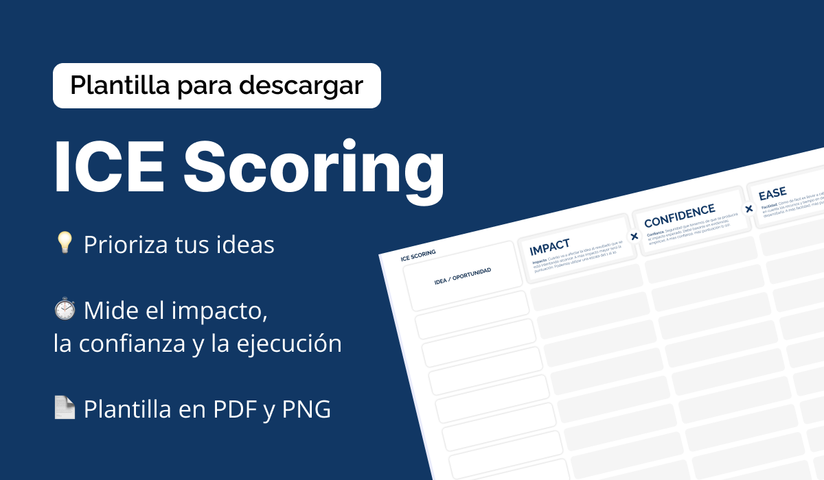 Cómo utilizar ICE Scoring para priorizar ideas